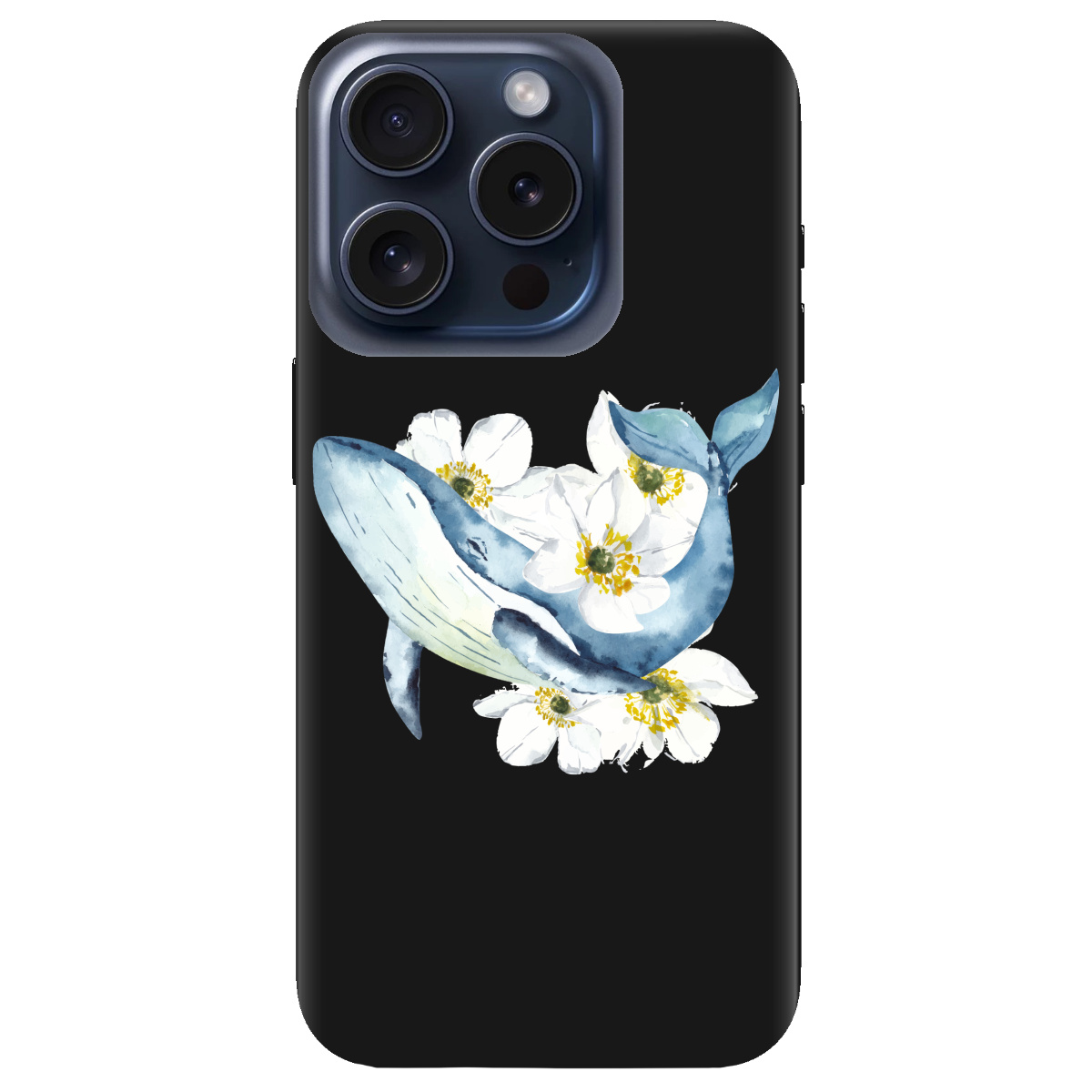 【Чехол для Apple iPhone 15 Pro Max черный матовый soft touch Кит ...