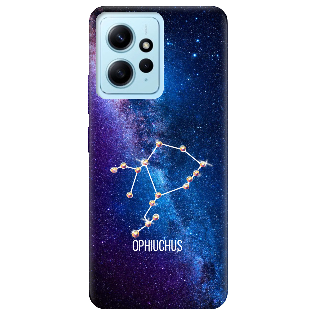 【Чехол для Xiaomi Redmi Note 12 4G Ophiuchus (Змееносец) со стразами ...